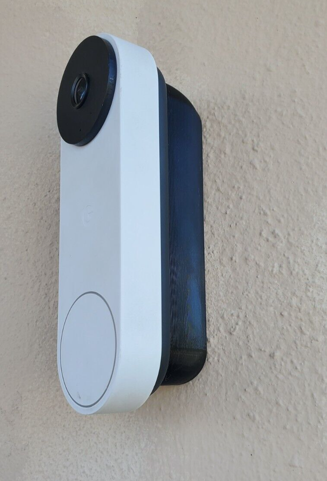 Google Nest Doorbell 2nd Gen Wired Wedge Angle Mount Bracket 15 25 35 ...