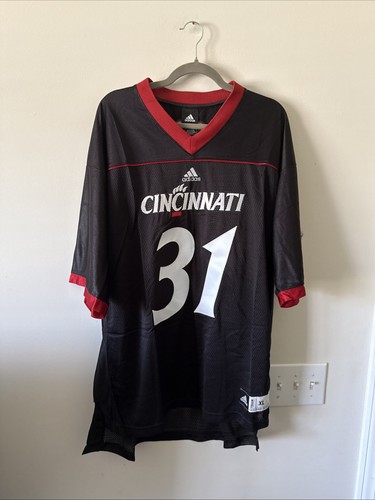 Men’s adidas Cincinnati Bearcats Quentin Hines #31 Jersey Sz XL - Black ...
