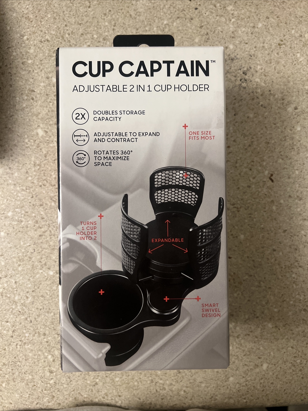 All Star Innovation captain cup Adjustable cup 2 In 1 holder ...