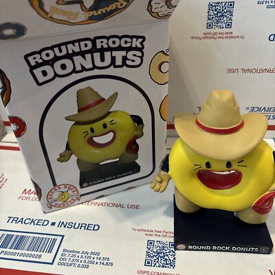Round Rock Express RR Donut Bobblehead SGA 8/31/24 | eBay