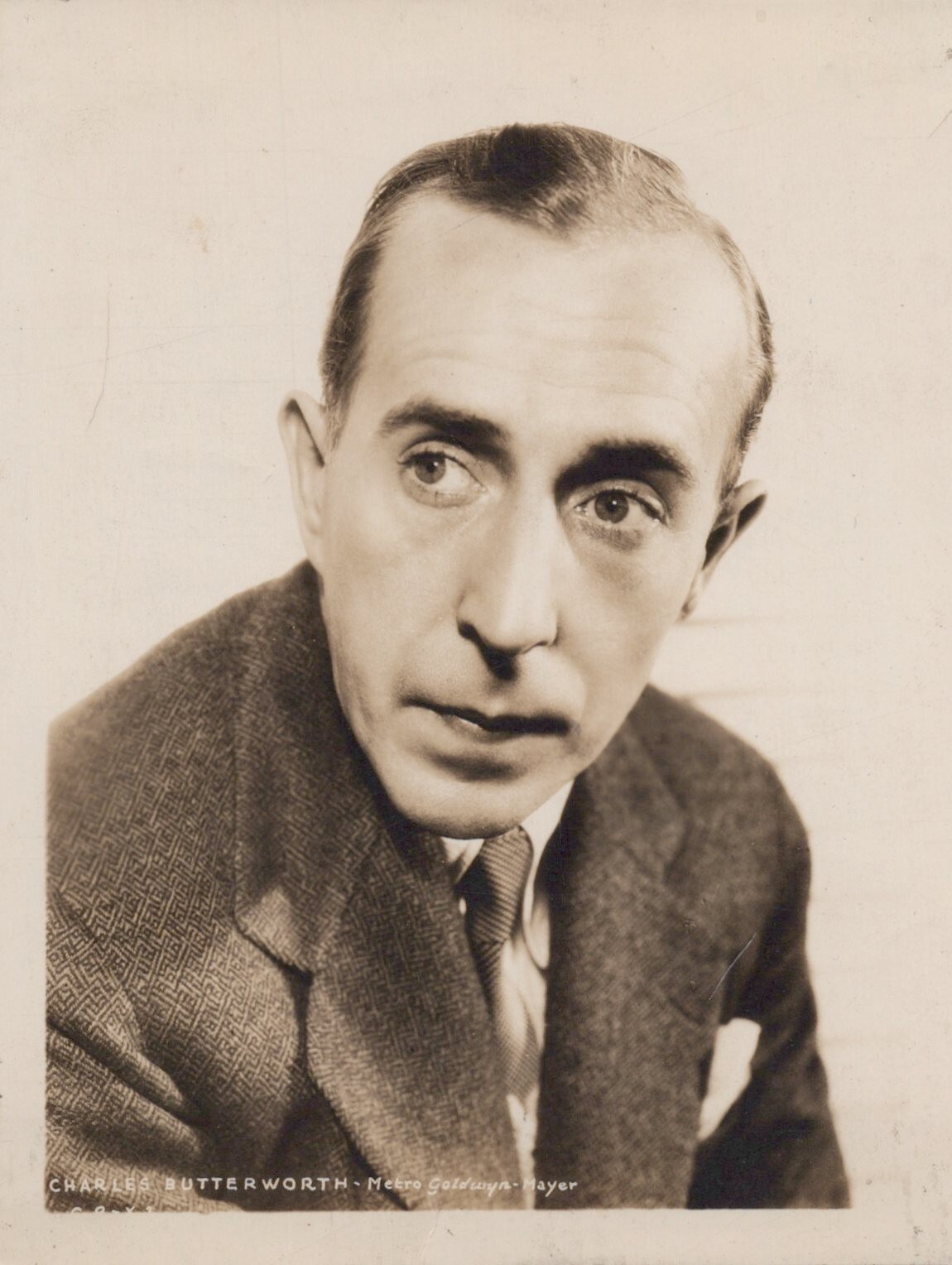 Charles Butterworth (1934) 🎬⭐ Handsome Actor - Original Vintage MGM ...