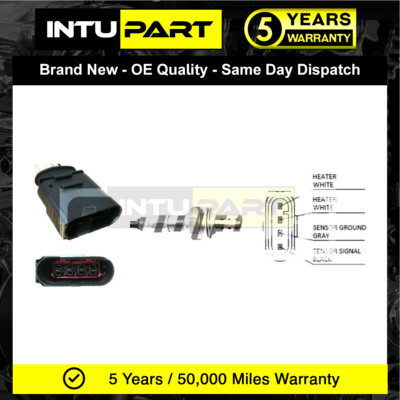 Fits Golf New Beetle Fabia A3 Leon Lambda Oxygen Sensor IntuPart #2 | eBay