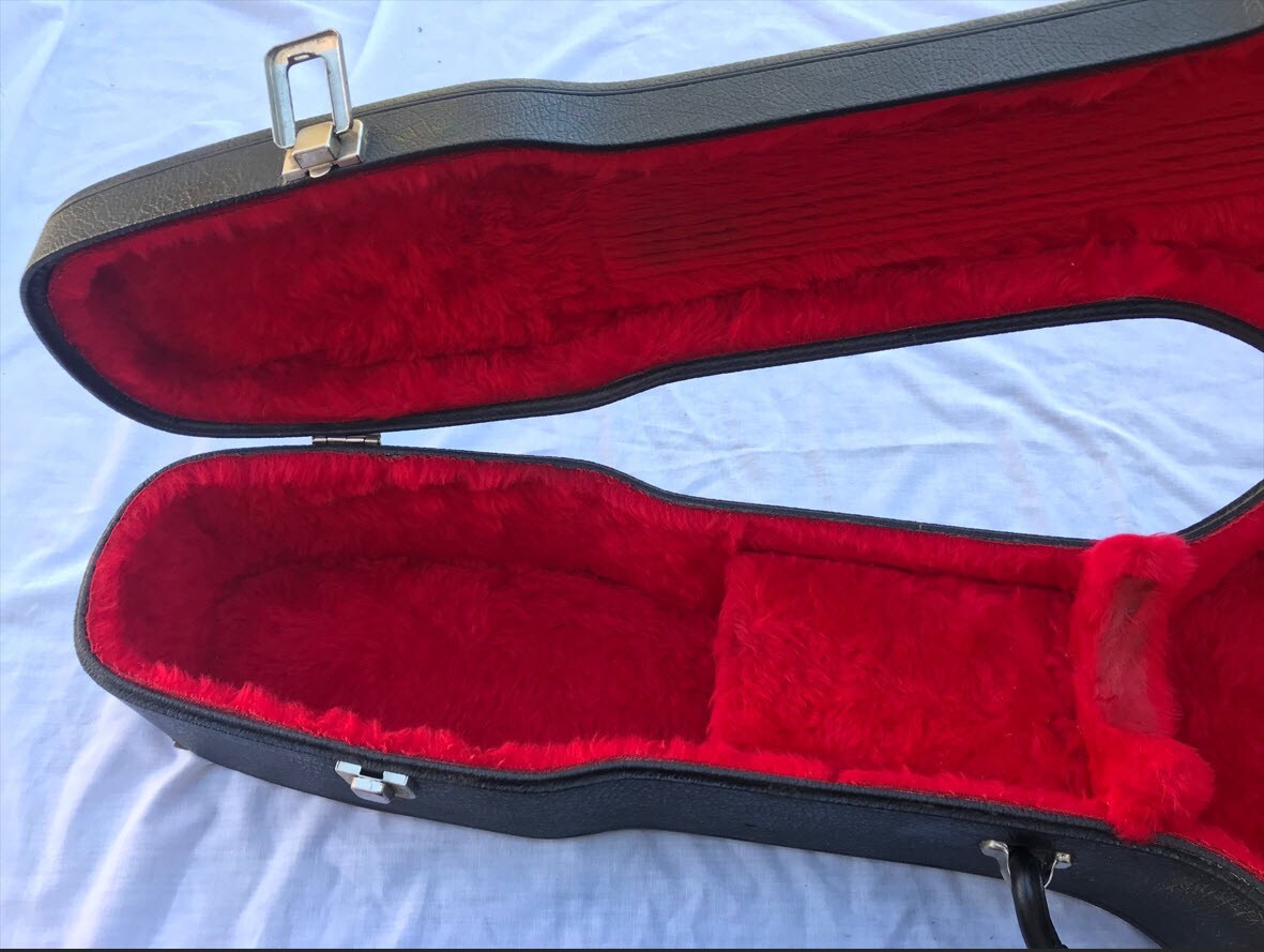 Nice Vintage 1980's Fender F-210 Acoustic Guitar with Hard Shell Case ...