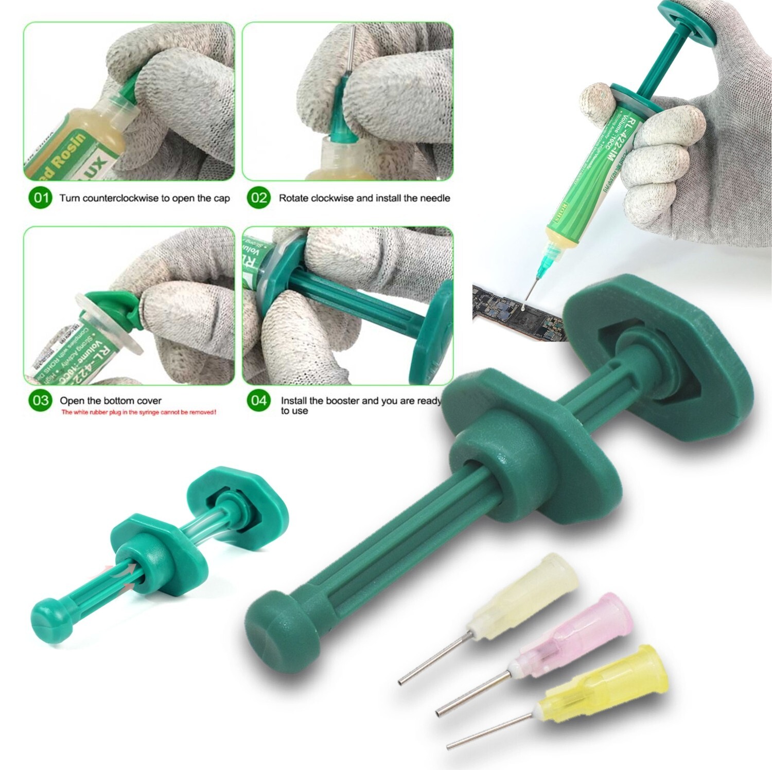 Piston Pusher Plunger for Industrial Soldering Flux Paste Piston ...