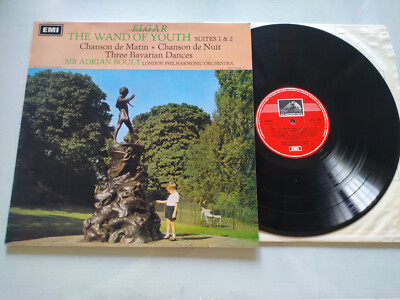 Elgar The Wand Of Youth Suites 1-2 Adrian Boult Asd 2356 LP 12 " vinilo ...