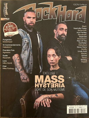 Magazine RockHard n°191, Mass Hysteria, Slash, Steve Perry, Disturbed ...