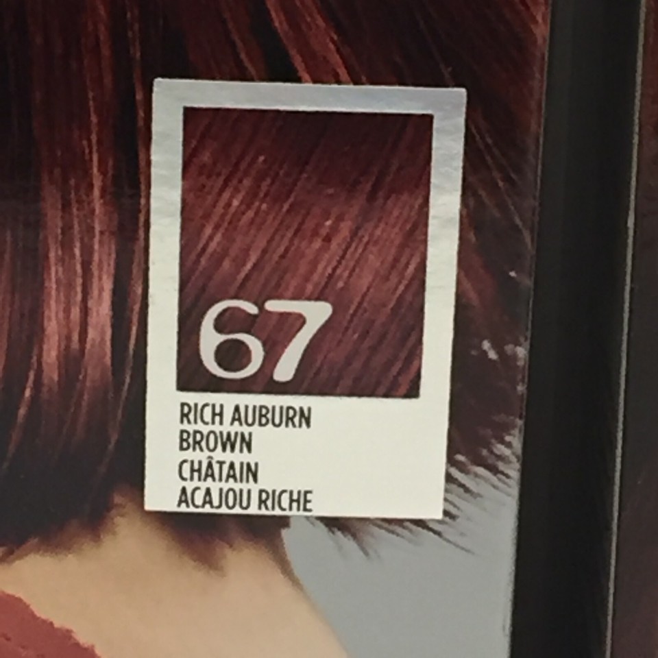 2 X Loreal FERIA 67 Rich Auburn Brown -Cardinal hair Color | eBay