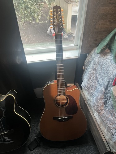Takamine P3DC-12 12-String Dreadnought Acoustic-Electric Guitar Spruce ...