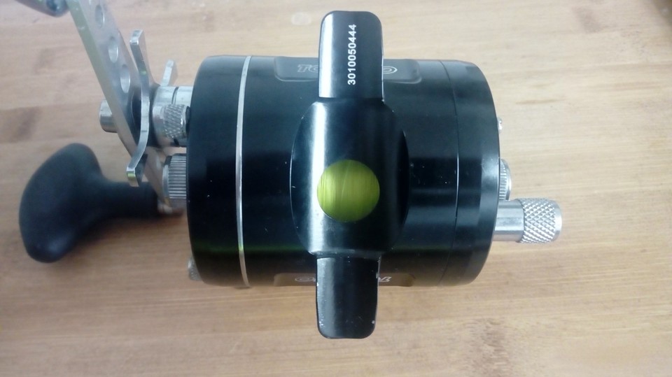 Akios Tourno 656 MM3 multiplier reel (with Abu 6500 power handle) | eBay UK