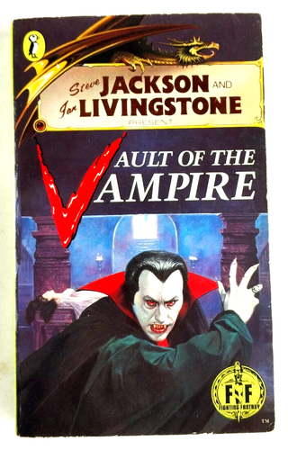 Fighting Fantasy Gamebook #38: Vault of the Vampire Steve Jackson ...