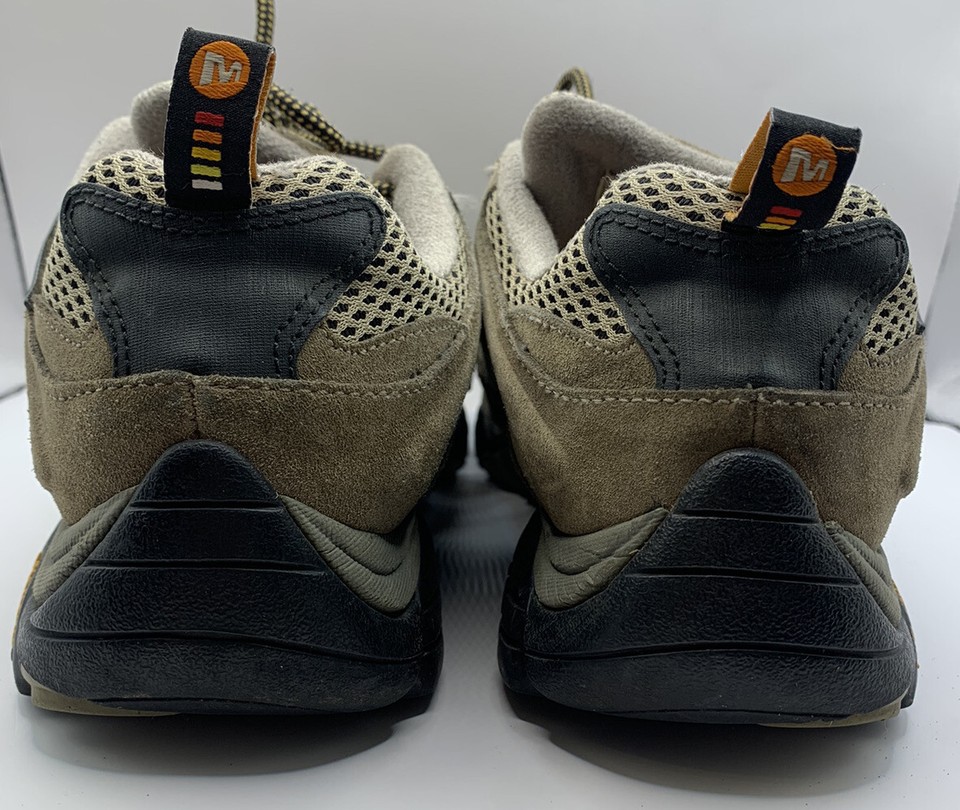 MEN'S MERRELL VIBRAM J86595 MOAB VENTILATOR WALNUT HIKING SHOES SIZE 8. ...