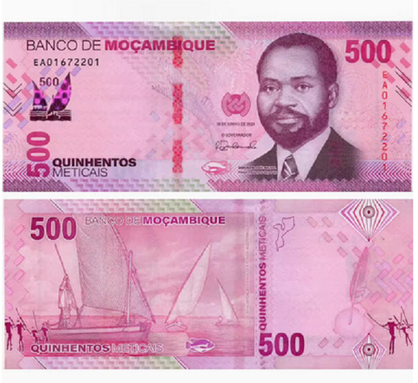 2024 MOZAMBIQUE 500 Meticais EA Prefix P 159 UNC NEW Banknote | eBay