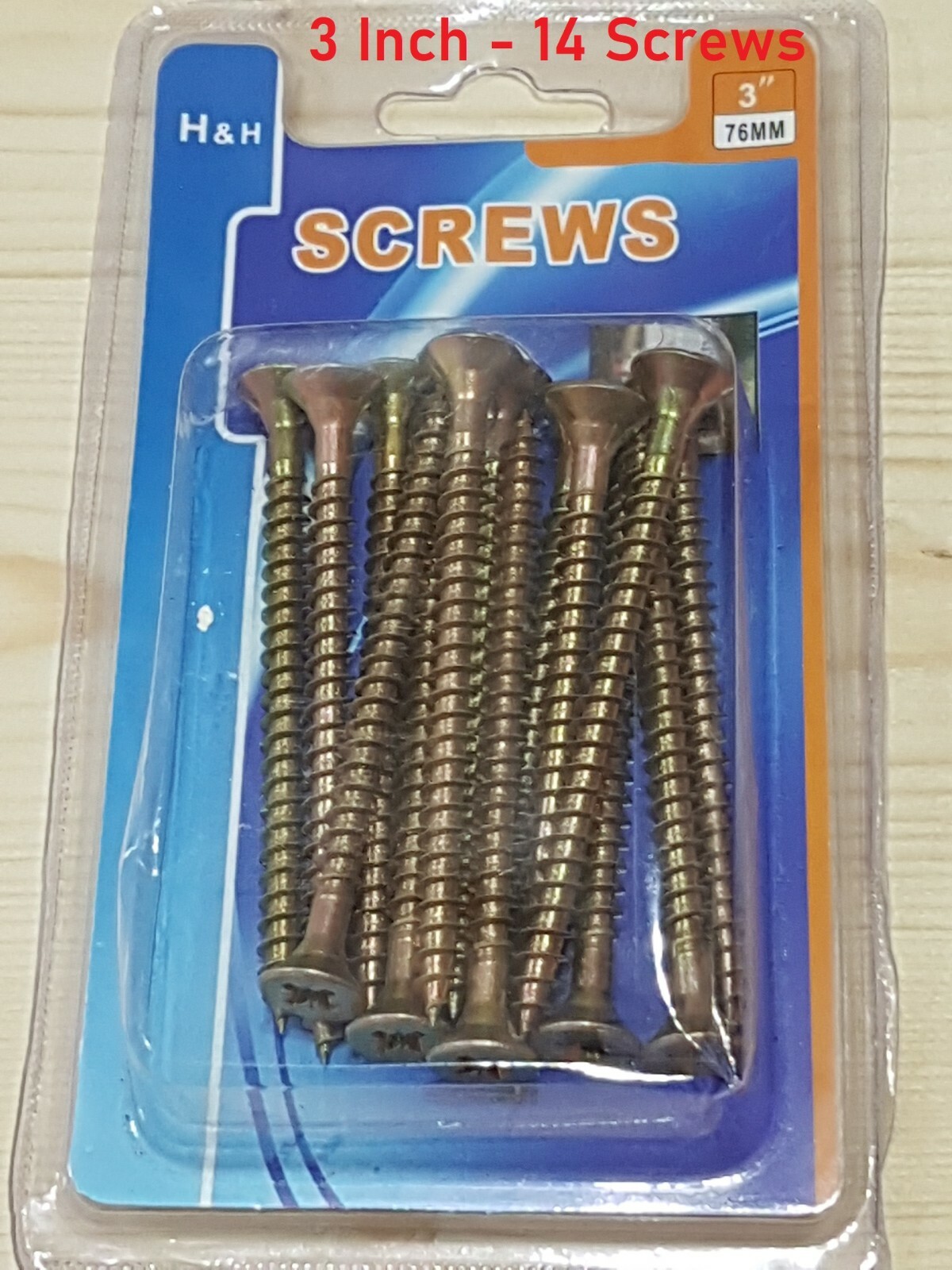 QUALITY SCREW POZI COUNTERSUNK PRO LEVEL YELLOW BROWN WOOD PVC & WOOD ...