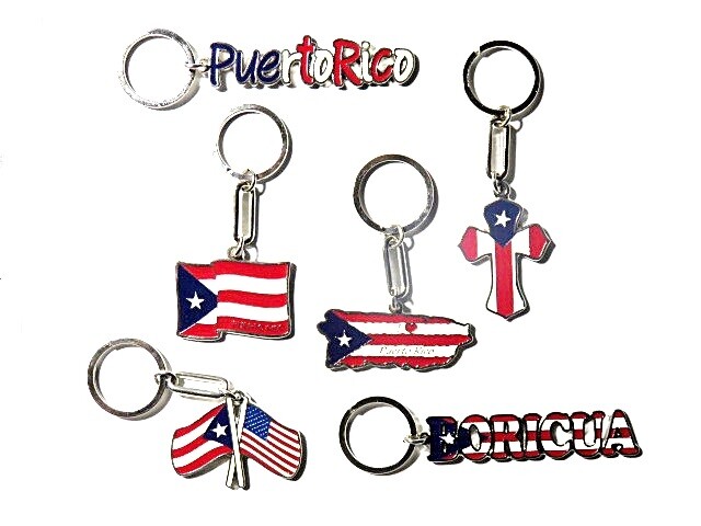 Puerto Rico Assorted Metal Key Chains | eBay