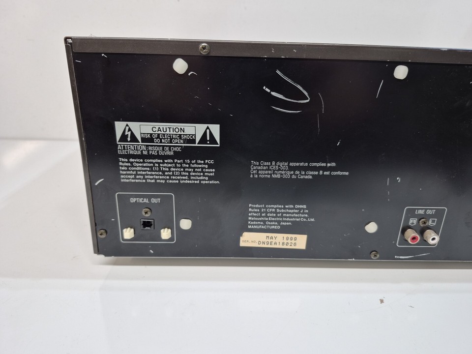 Technics SL-MC4 Compact Disc Changer 60 +1 CD Capacity Jukebox Style | eBay