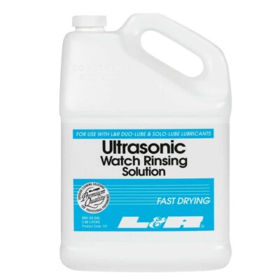 L&R Ultrasonic Premium Quality Watch Rinsing Solution 1 Gallon, Fast ...