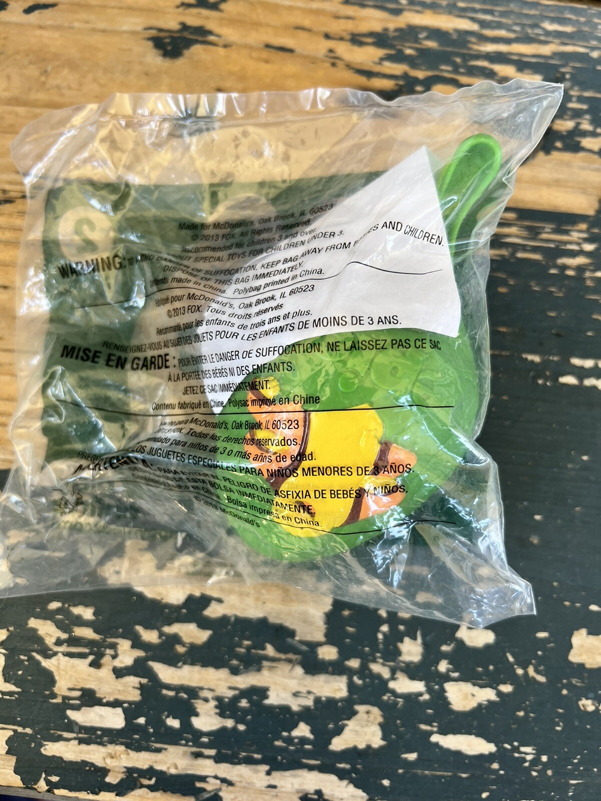 McDonald's Ice Age Rio Epic Nim's Boggan Flinger Toy #2 | eBay