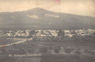 Greece - Mount Pentelicus from Menidi - Publ. English Photo Co. | eBay