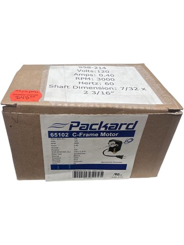Packard 65102, S58-214 C-Frame Motor **SALE** | eBay