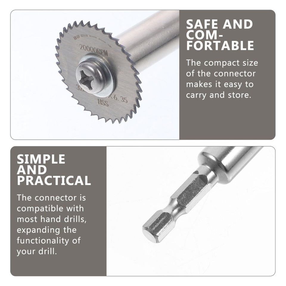 1 Set Inside Cutter Drill Saw Attachment Line Cutter Trim Cutter ...