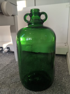 Vintage Green Demijohn For Beer Making Home Brewing Bar Garden Decor ...
