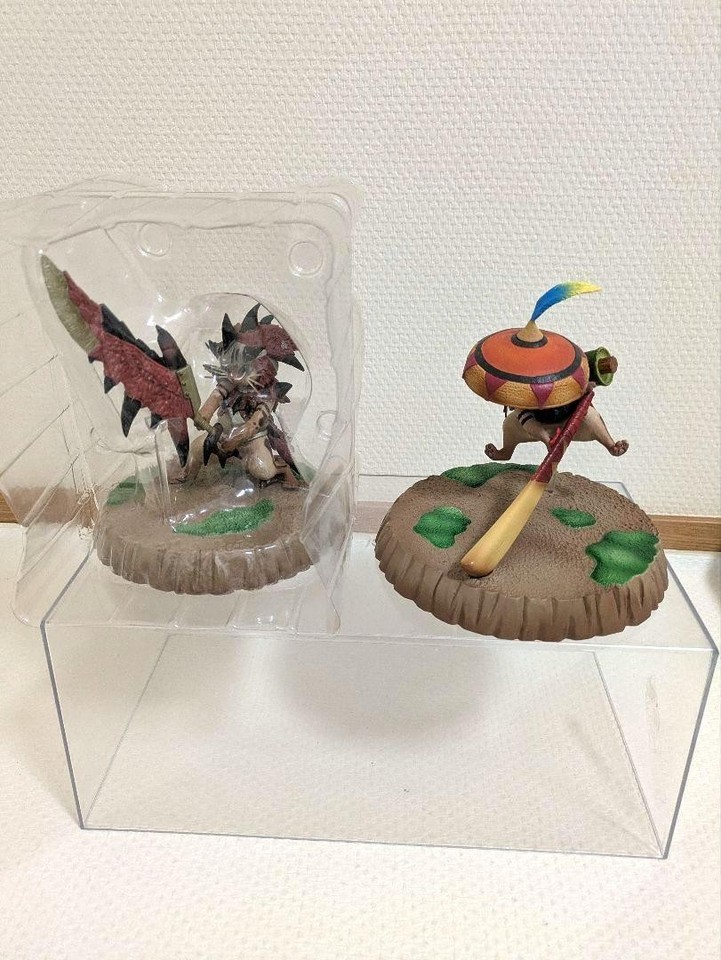 Monster Hunter Palico Figure Set of 2 Monster Hunter Toy Otomo Airou ...