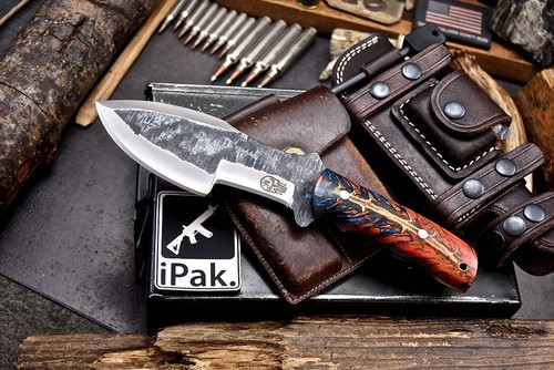 CFK IPAK Handmade D2 Custom PINE CONE Corelon Hunting Chopper Camping ...