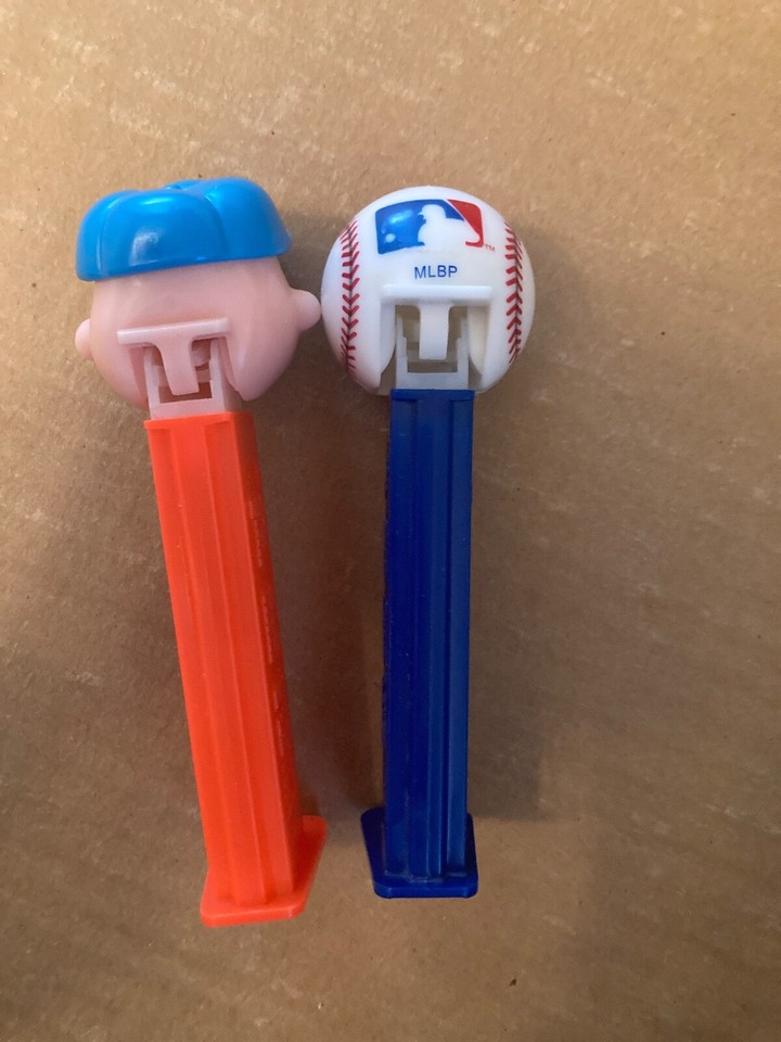 PEZ CHARLIE BROWN and CUB BASEBALL Dispenser | eBay