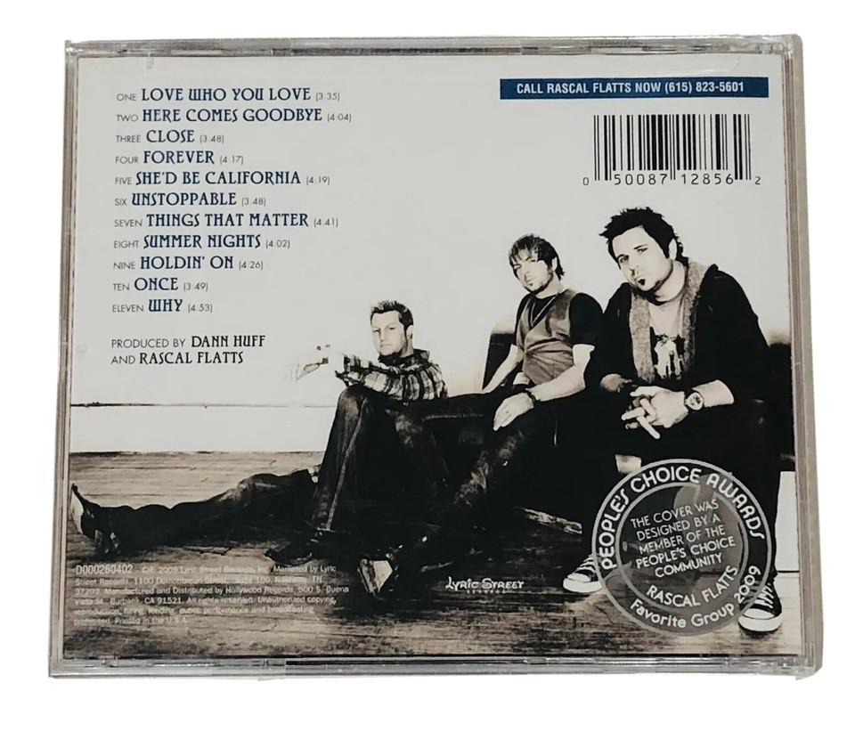 Unstoppable by Rascal Flatts (CD, Apr-2009, Lyric Street) Sealed ...