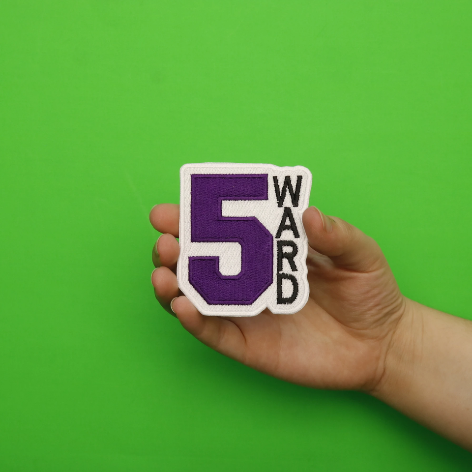 Houston 5th Ward Embroidered Iron On Patch | eBay