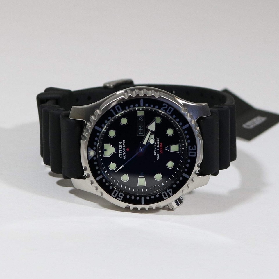 Citizen Promaster Sea Automatic Dive Black Dial Watch NY0040-09EE ...