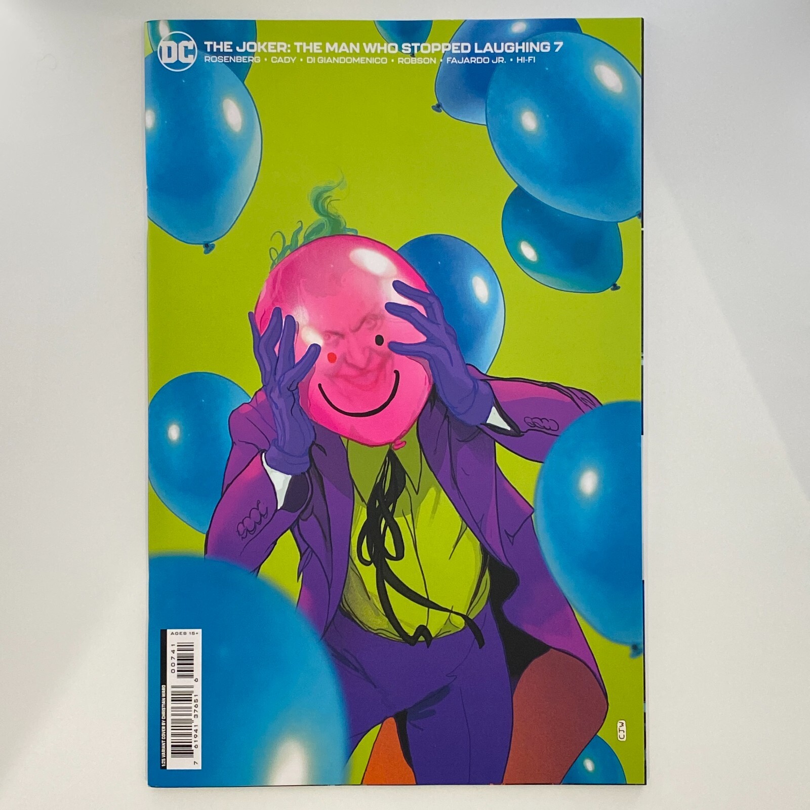 The Joker the Man Who Stopped Laughing #7 Ward 1:25 Variant NM | eBay