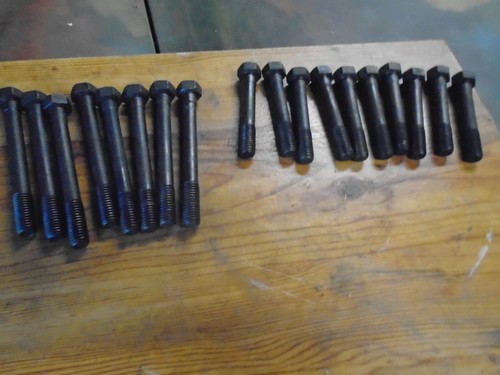 OEM Chevy 235 6 cyl head bolt complete set 1955-1962 excellent ...