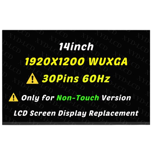 14" 30Pin LCD Screen Display for Lenovo ThinkPad T14s Gen 4 21F8 21F9 ...