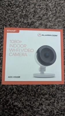 Alarm.com ADC-V522IR 1080P Indoor WiFi IR Night Vision Security Camera ...