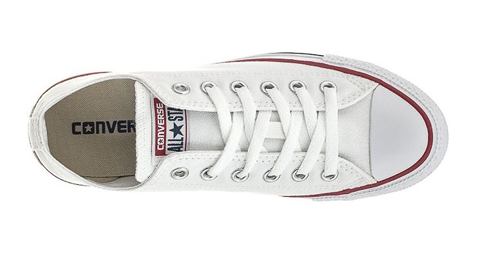 Converse Chuck Taylor All Star Ox -Optical White - Canvas Low - M7652 ...