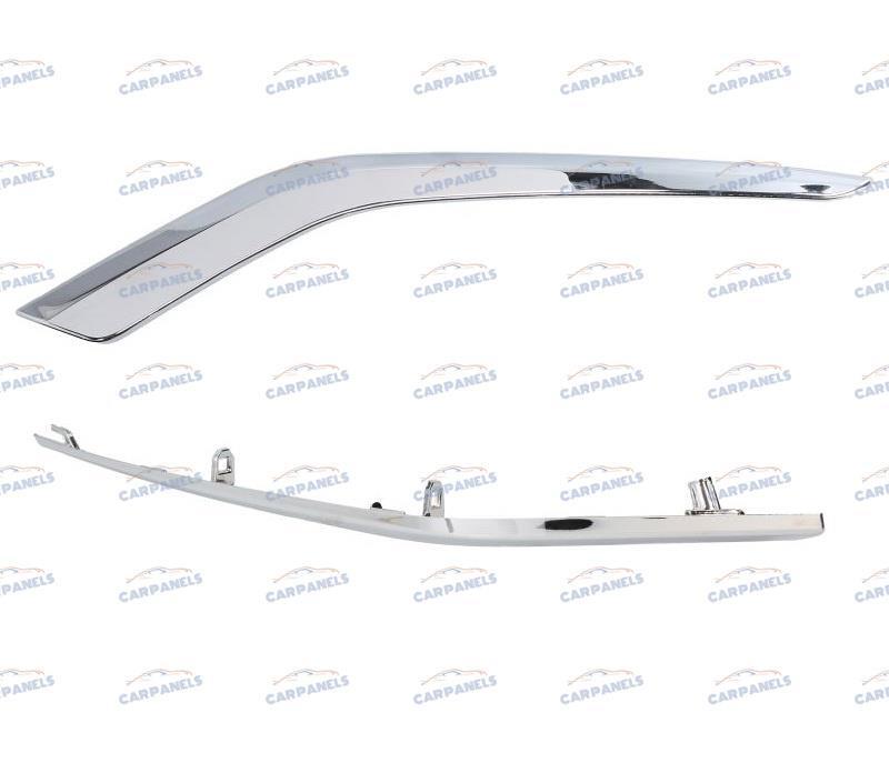 PEUGEOT 208 FRONT BUMPER CHROME TRIM GRILLE 1613503380 RIGHT 2015 ...
