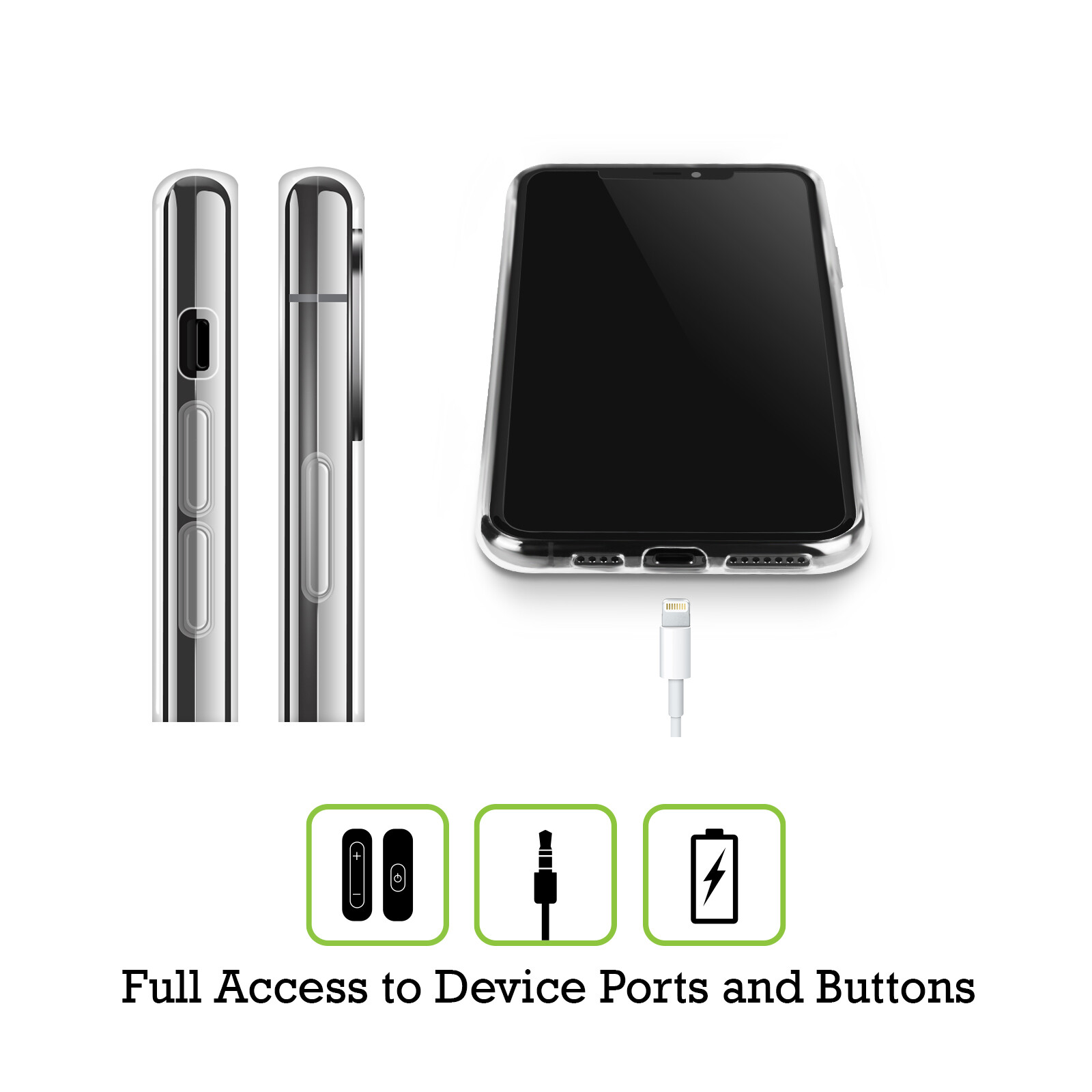 HEAD CASE DESIGNS DOG BREED SOFT GEL CASE & WALLPAPER FOR APPLE iPHONE ...