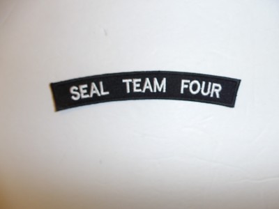 e0565 US Navy SEAL Team Four tab IR34F | eBay