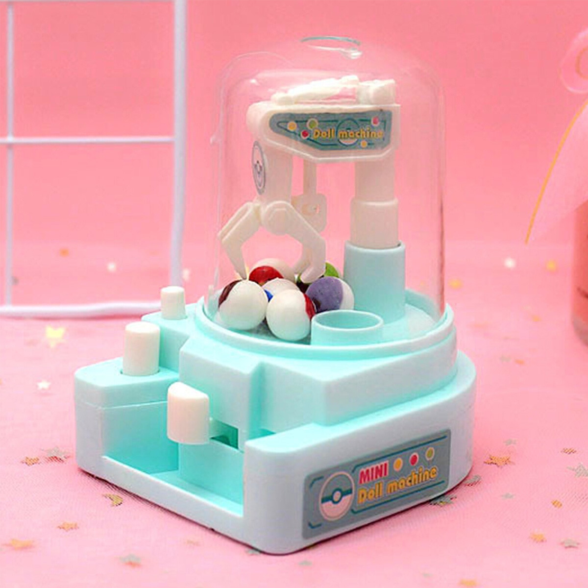 Mini Candy Grabber Manual Candy Claw Machine Toy Cute Candy Catcher ...