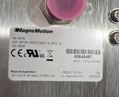 NEW Rockwell MagneMotion Motor Right Switch 700-1308-60 | eBay