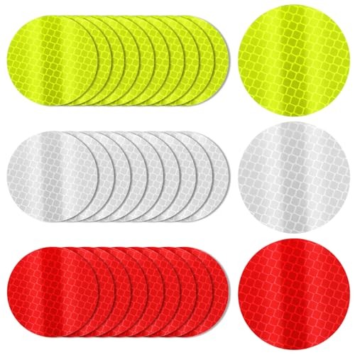 30Pcs Warning Reflective Stickers Reflective Tape Safety Reflective ...