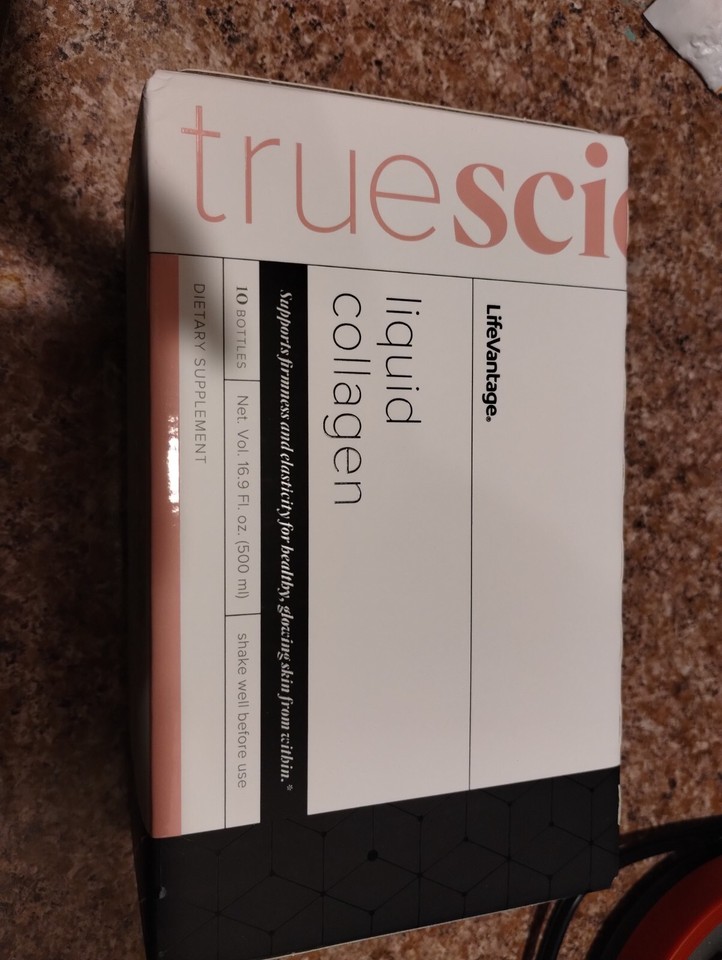 LifeVantage True Science Liquid Collagen 10 Bottles - New in Box! Exp ...