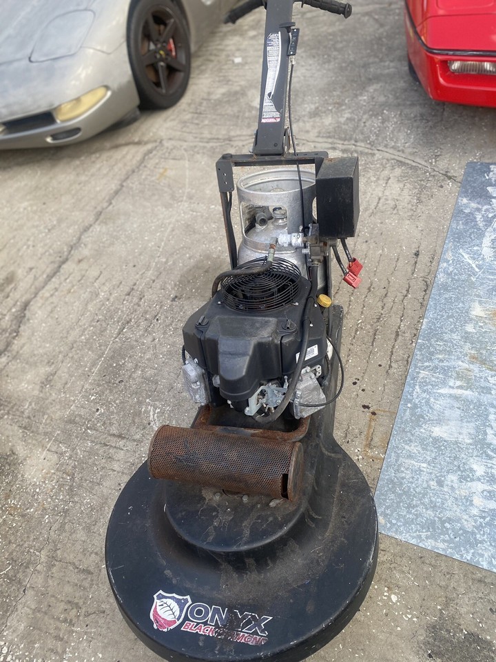 Onyx 6219 Propane Floor Burnisher 18hp12v Kawasaki W/ Tank 995.5 Hours ...