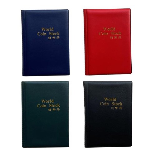 World Coin Stock Album Book for Coin Holders Collection Storage Coin ...
