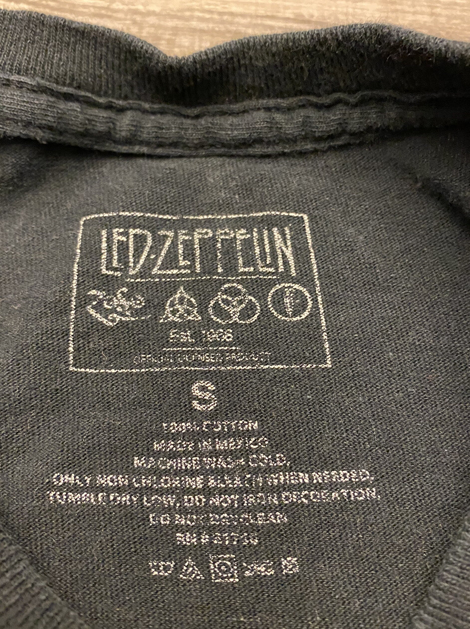 Led Zeppelin Zoso Album 4 symbols Logo 2011 Graphic B… - Gem