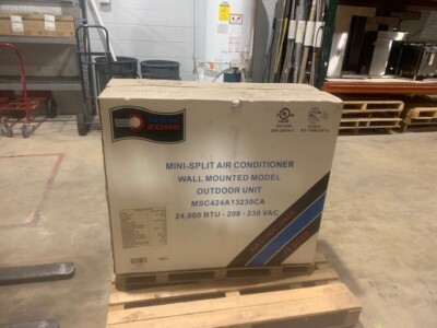 Thermal Zone Mini-Split Air Conditioner, Wall mounted model 24,000BTU ...