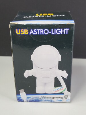 Astro-Light Usb Astronaut Night Light Spaceman Desktop Laptop Flexible ...