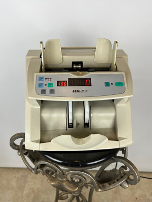 MAGNER MODEL MAG II 20 MONEY CURRENCY BILL COUNTER (Needs new rubber ...
