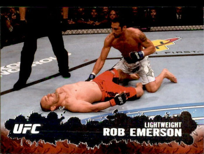 Rob Emerson 2009 Topps UFC Series 2 Card #78 | eBay